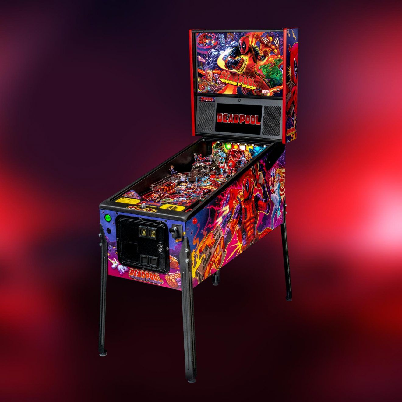 Pinball Deadpool Pro Stern Pinball. Cocamatic Pinball